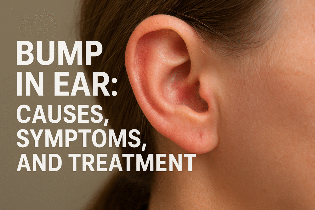 Bump in Ear Common Causes and When to See a Doctor