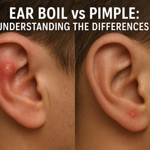 Pimple on Earlobe Learn Why It Happens and How to Treat
