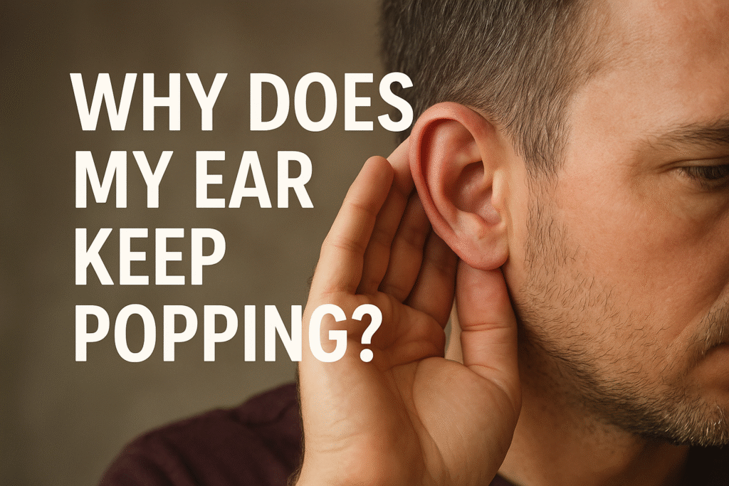 Why Does My Ear Keep Popping Common Reasons Explained