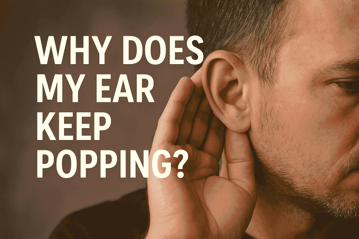 Why Does My Ear Keep Popping Common Reasons Explained
